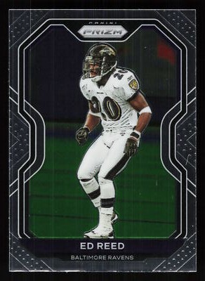 2020 Panini Prizm Ed Reed #46 Football Baltimore Ravens | eBay