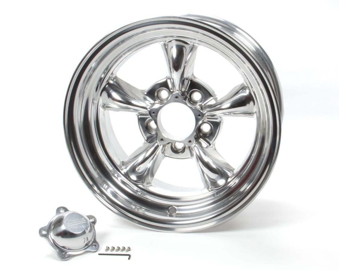 American Racing AMRVN5155761 Polished Aluminum 15 Inch Wheel Rim 5x4.75 ...
