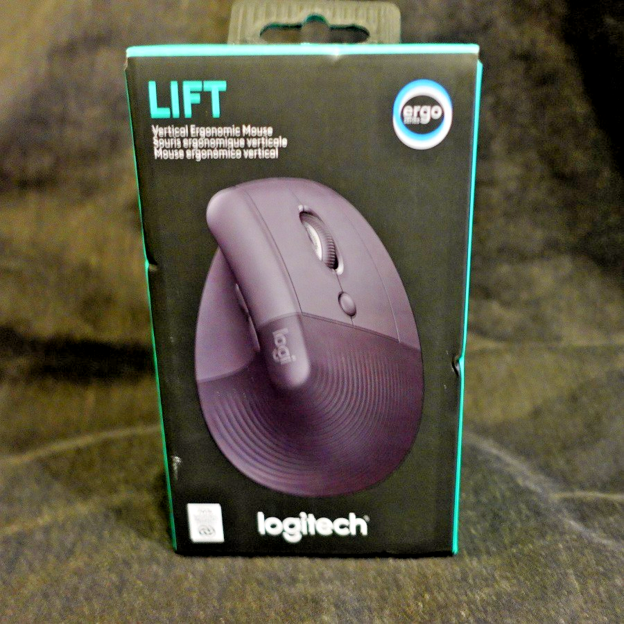 Logitech LIFT Vertical Wireless Ergonomic Mouse - Graphite - 910-006466 ...