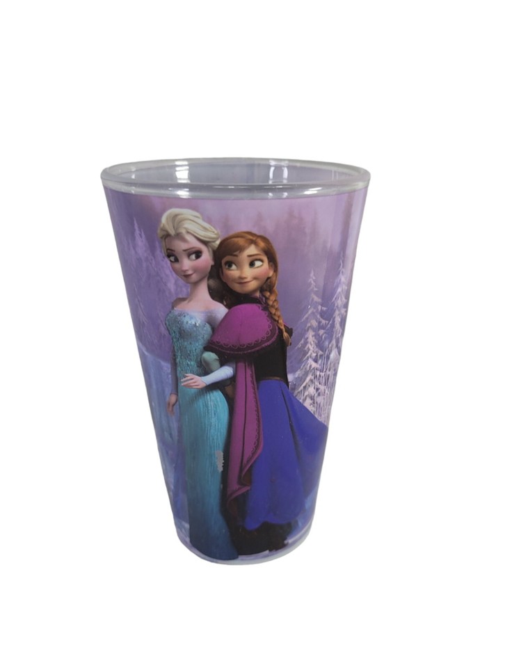 Disney Frozen Elsa Anna & Olaf Pint Glasses Set 16 Oz Drinking Cup ...