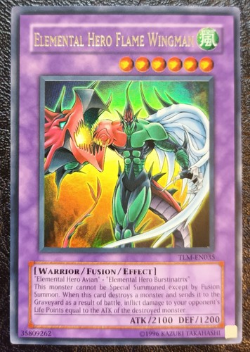 Yu-Gi-Oh! Elemental Hero Flame Wingman TLM-EN035 Ultra Rare | eBay