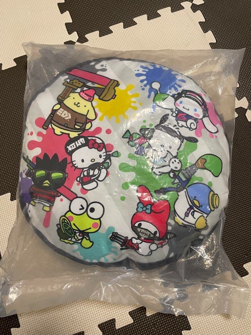 Splatoon Sanrio Characters Cushion collaboration for sale online | eBay