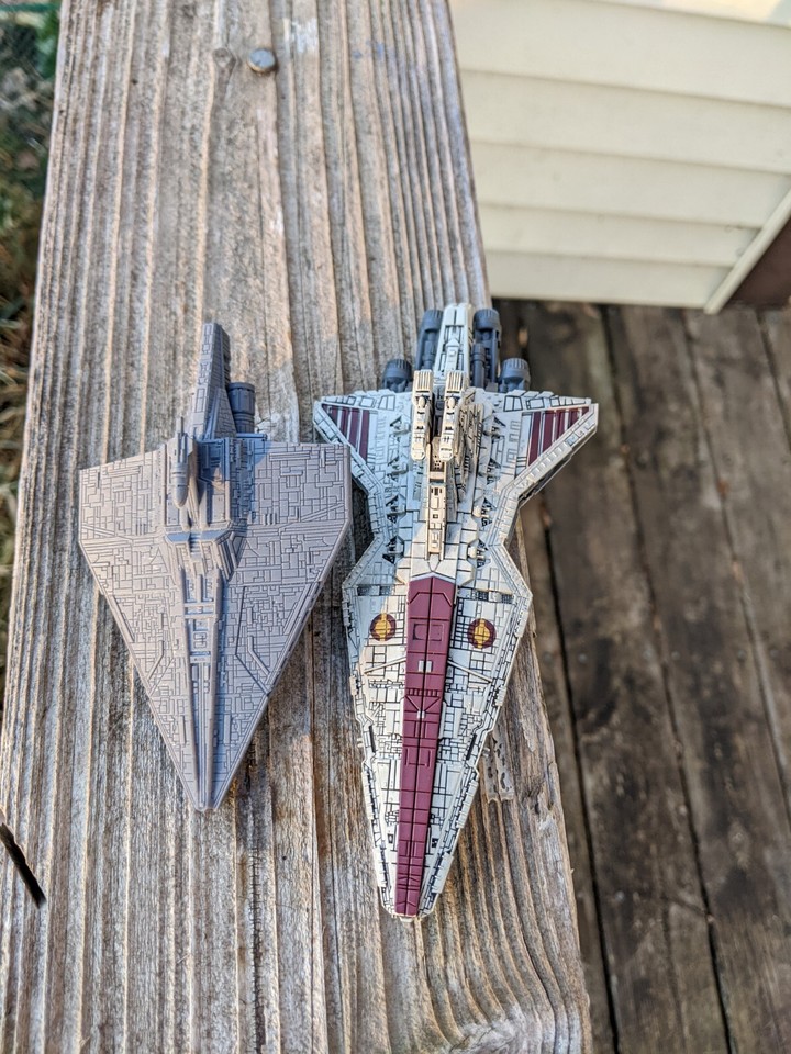 Star Wars Acclamator Class Assault Ship Model (Armada Compatible) | eBay