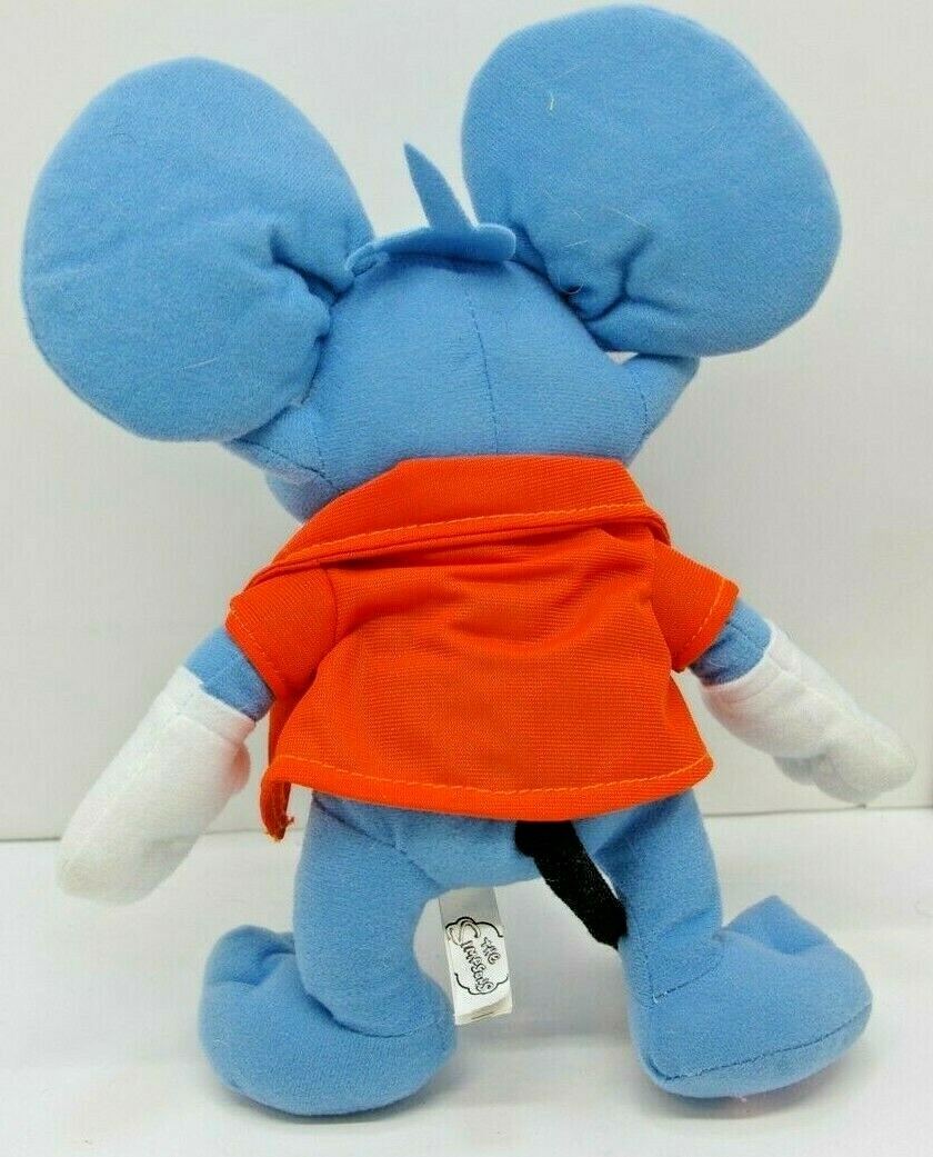 The Simpsons 11" Plush Itchy Mouse Blue Stuffed Rat Animal Toy Doll | eBay