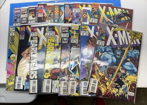 X-MEN Comics Lot of 18 Marvel Comics Dark Phoenix Sunset Grace Phalanx ...