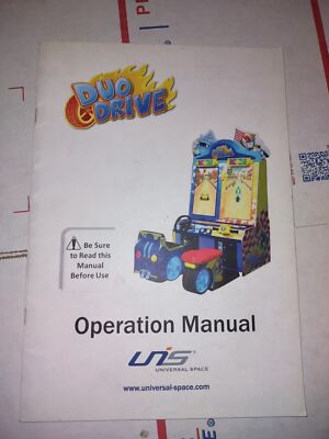 duo drive arcade redemption manual #346 | eBay
