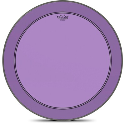 Remo Powerstroke P3 Colortone Purple Bass Drum Head 26 in. | eBay