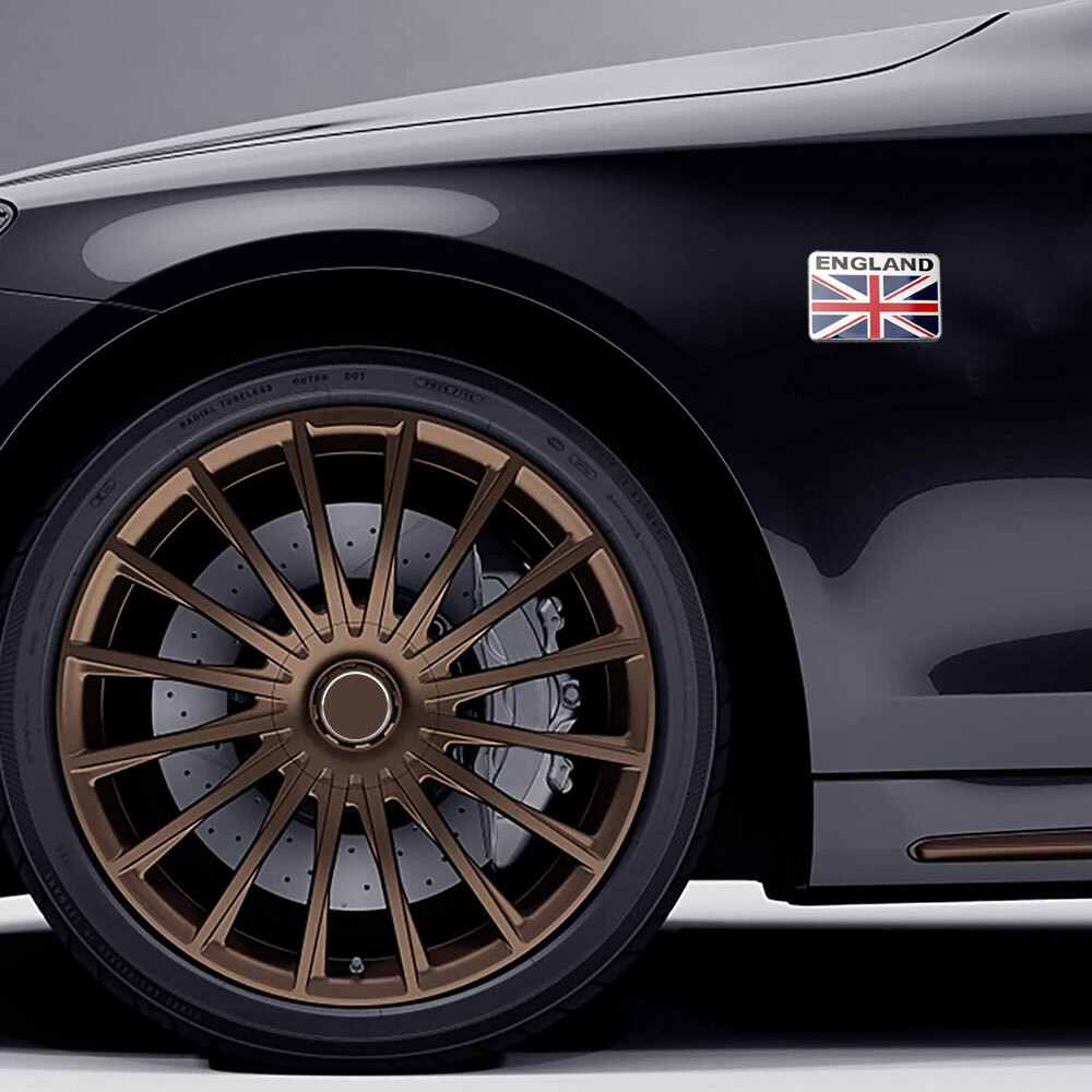 3D Metal UK England Flag Logo Car Sticker Emblem Badge Decal Car ...