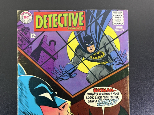 Detective Comics 376 June 1968 - DC Batman, Elongated Man - Very Good ...