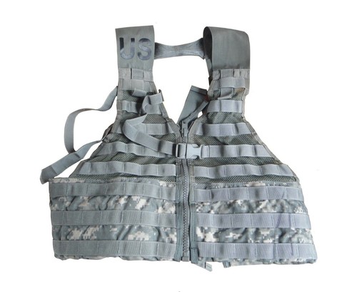 US Military ACU FLC Fighting Load Carrier LBV Tactical Vest Digital ...