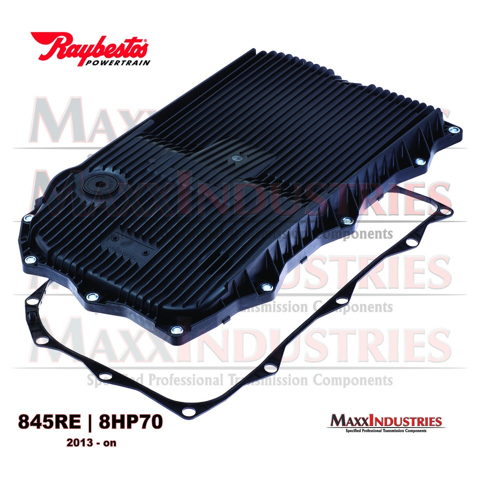 for RAM JEEP Charger 8sp Transmission Pan-Filter-Gasket Combo 845RFE ...