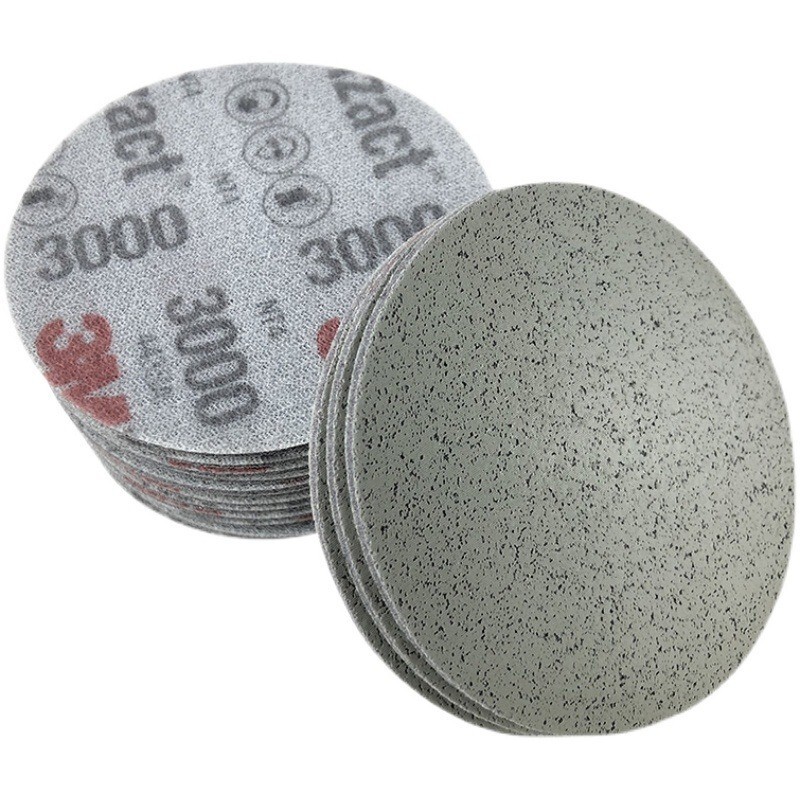 3M 02087 Trizact Hookit 3 Inch P3000 Grit Foam Disc Automotive 15Pcs ...