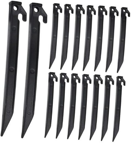 16 Pieces Plastic Inflatable Stakes,9 Inches Halloween Christmas ...