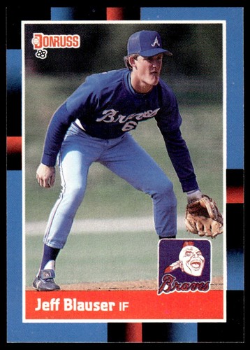 1988 Donruss Baseball Card Jeff Blauser Atlanta Braves #513 | eBay
