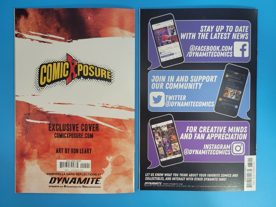 Vampirella Dark Reflections #1 3 Lot Ron Leary Linsner Sketch Virgin ...