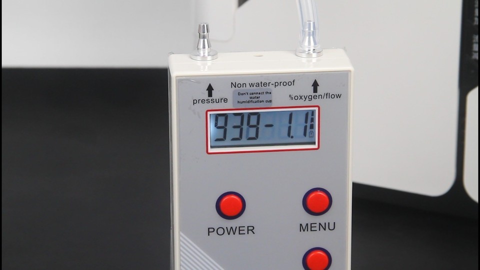 Ultrasonic O2 Analyzer Tester Oxygen Concentration Purity Detector LCD ...