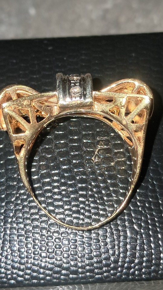 9 kt gold ring stamped 375 with gemsones | eBay UK
