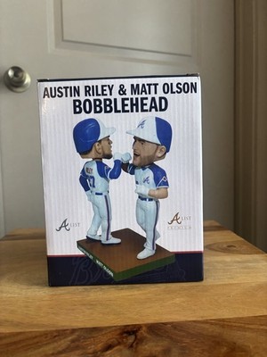New Atlanta Braves Matt Olson & Austin Riley Bobblehead A-List Premium ...