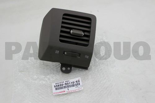 5565060110E0 Genuine Toyota REGISTER ASSY, INSTRUMENT PANEL, NO.1 55650 ...