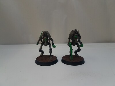 Warhammer 40k- Necron Cryptothralls Built and Painted #2FB | eBay