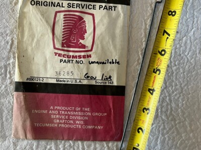 Genuine OEM Tecumseh Small Engine Parts 36285 Governor Link/Linkage Rod ...