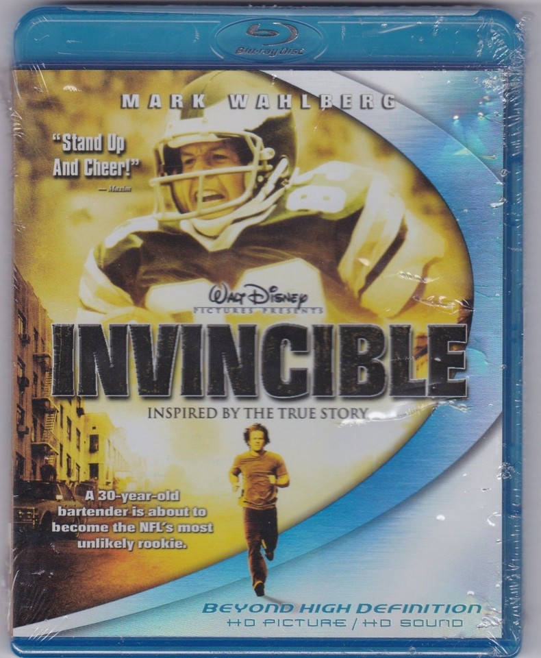 Invincible (Blu-ray Disc, 2006) Mark Wahlberg, Greg Kinnear ...