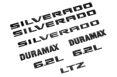 2019-2026 Chevrolet Next Gen Silverado 1500 LTZ Emblems 86539780 New GM ...