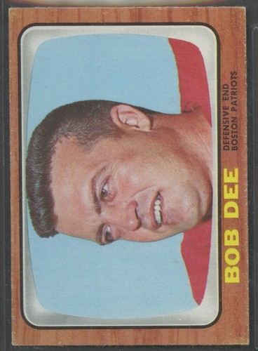 1966 Topps #5 Bob Dee Boston Patriots | eBay