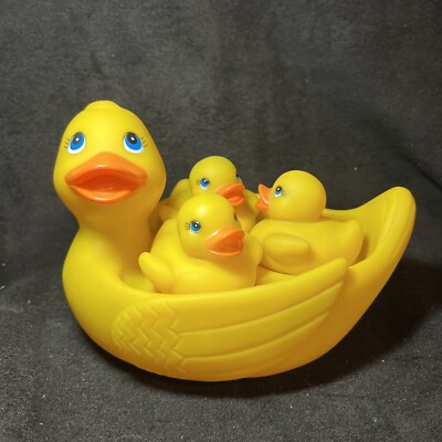 Mummy Rubber Race Ducks Family Bath Toy Kid Game Toys | eBay