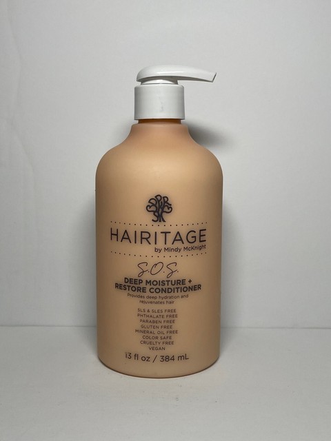 Hairitage SOS Deep Moisture Restore Hair Conditioner 13 FL Oz World for ...
