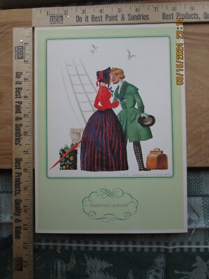 s s nieuw amsterdam farewell dinner menu Dec 19th 1964 | eBay