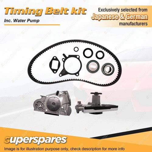 Timing Belt Kit Inc Water Pump for Mazda 121 DB DW 323 BF BG BA 1.5L 1 ...