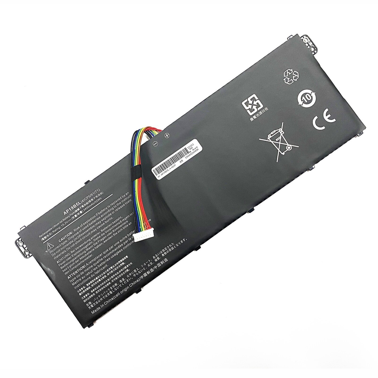 AP19B5L Battery for Acer Aspire 5 A515-43-R3GE N20C5(A)(DC17) SP314-21N ...