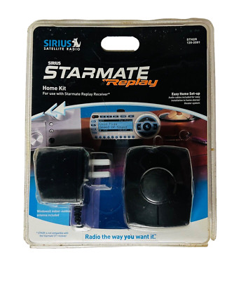SIRIUS SATELLITE RADIO STARMATE REPLAY HOME KIT STH2 - New In Sealed ...