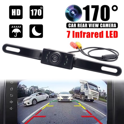 Waterproof 170 ° License Plate Frame Backup Camera Parking Reverse ...