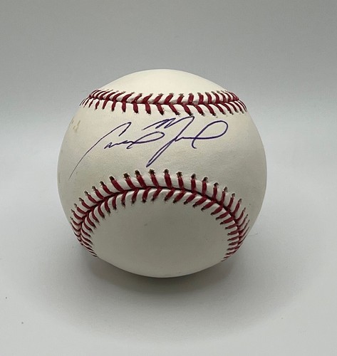 Cameron Maybin Signed Rawlings Baseball OMLB MLB Hologram COA | eBay