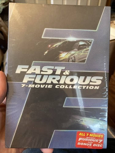 Fast and Furious 7 Movie Collection DVD Box Set Vin Diesel Paul Walker ...