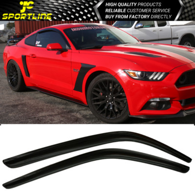 Fits 15-23 Ford Mustang GT EcoBoost Coupe Window Visors 2Pcs Set ...