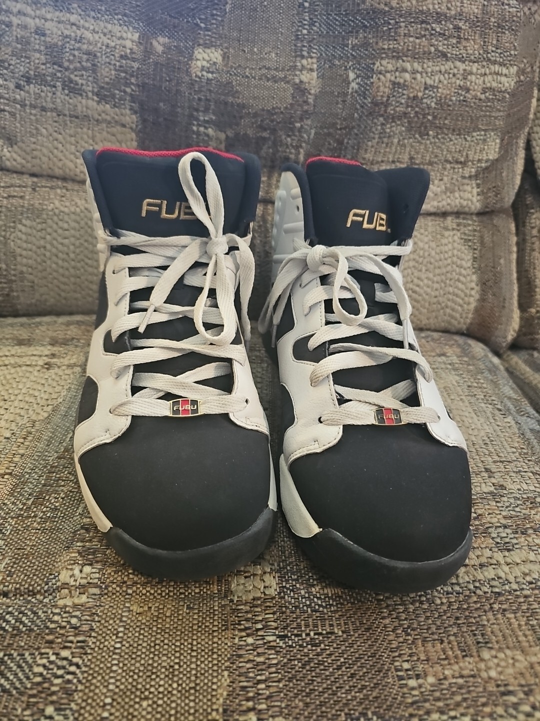 Fubu Hi Top Basketball Sneakers Mens Size 11 | eBay