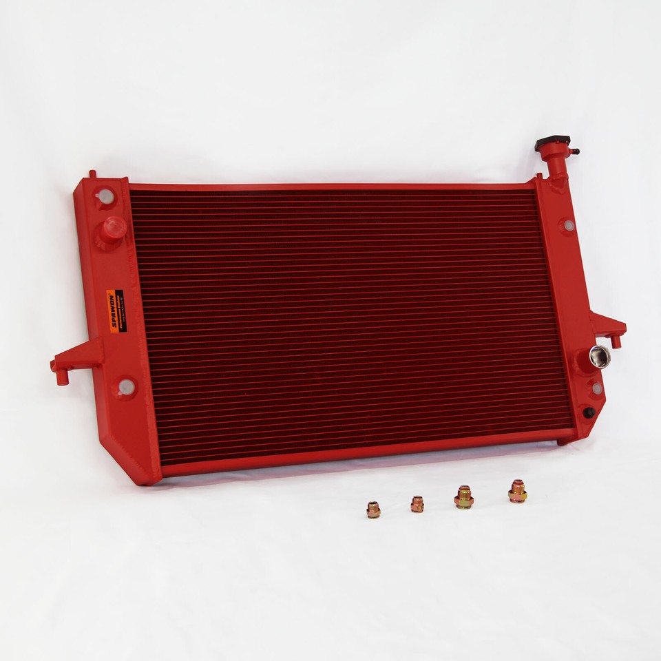Red Radiator Fit Chevrolet Astro & GMC Safari 1996-2005 Aluminum 3Row ...