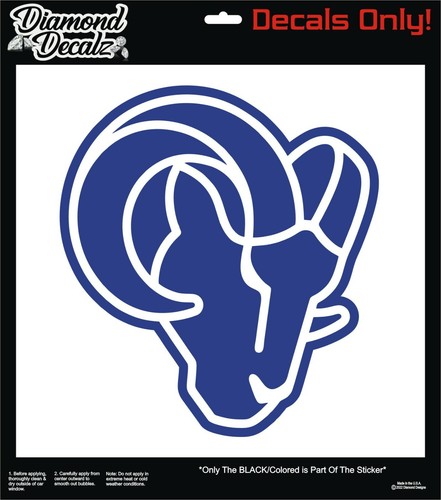 Los Angeles Rams Vinyl Decal Car Window NFL NFC Football Stafford ...