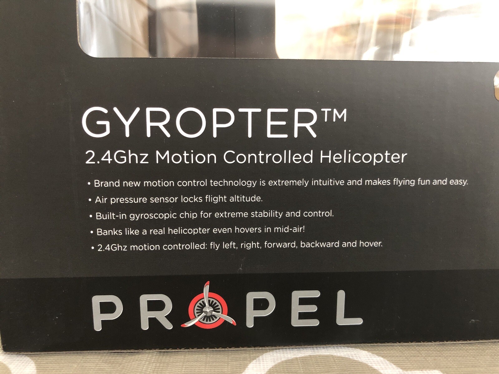 Propel Gyropter 2.4 Ghz Motion Controlled Helicopter BIN New Small ...