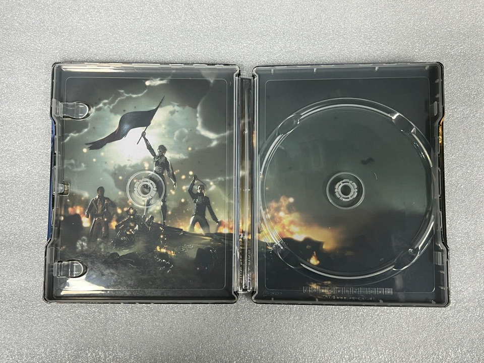 Steel Rising Custom made steelbook case (NO GAME DICS) for PS4/PS5/Xbox ...