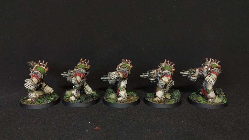 Warhammer 30k painted Death Guard Grave Wardens terminators ready to ...