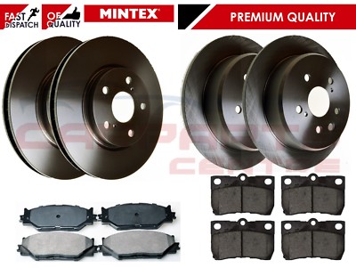 FOR LEXUS IS220 IS220D 2.2D FRONT & REAR MINTEX BRAKE DISC DISCS PAD ...