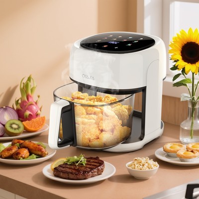 Heißluftfritteuse XXL Air fryer Backofen Fritteusen Heißluft Friteuse ...