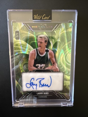 Larry Bird 1/1 Autograph Wild Card | eBay