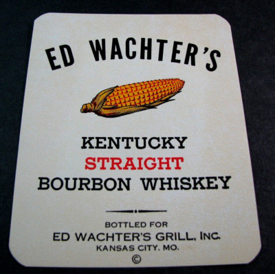 Old Vintage Whiskey Label Ed Wachter's JH1 | eBay