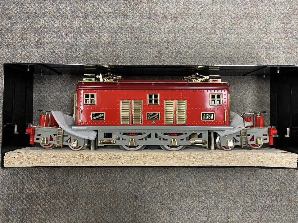 + Lionel MTH Flyer Standard Tinplate 4689 Red President's Locomotive ...