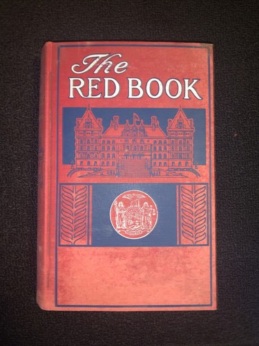 1935 New York NY State Red Book Illustrated Manual Portraits ...